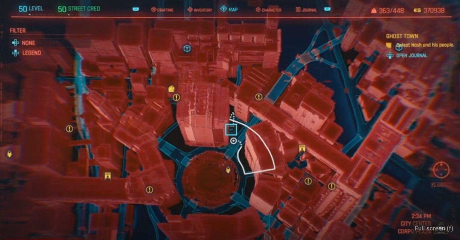 Cyberpunk 2077 - Secret Arasaka Tower Jungle Room - MGN