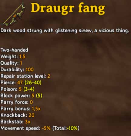 Valheim Best Bow - Draugr Fang Bow Guide - MGN