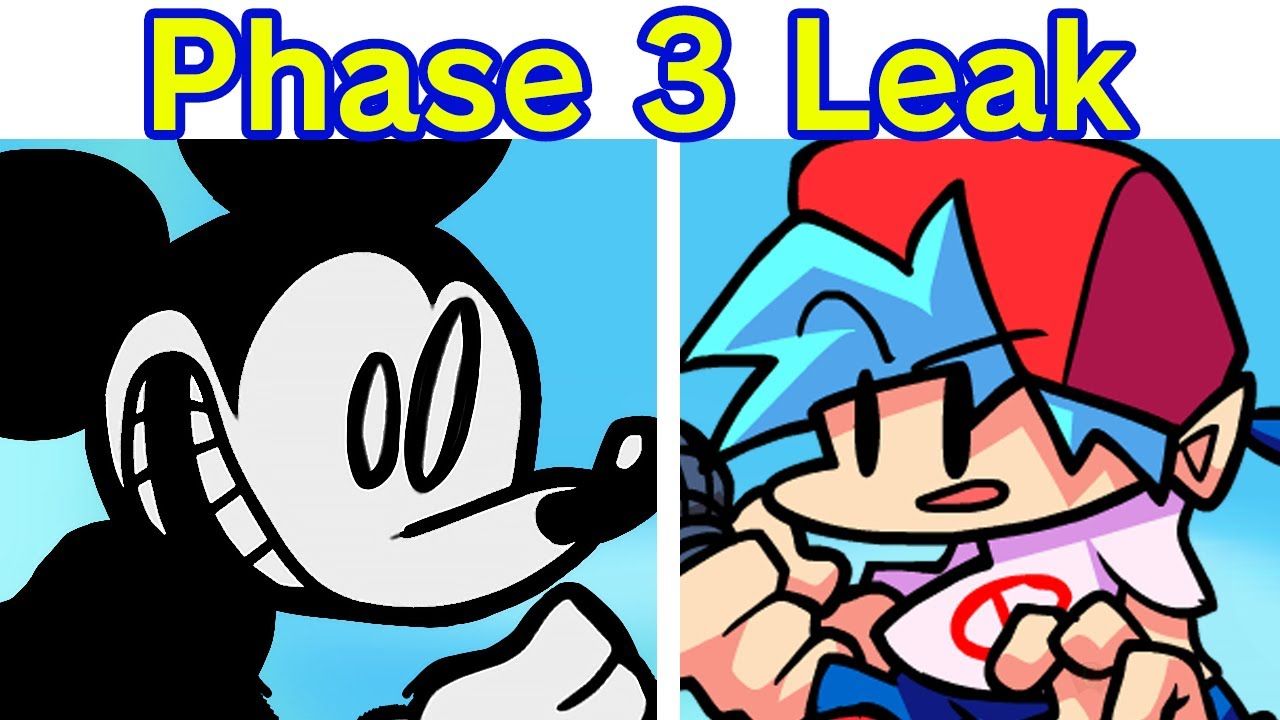 Friday Night Funkin' VS Mickey Mouse 3rd Phase Leak - MGN Friday Night Funkin' VS Mickey Mouse 3rd Phase Leak - MGN